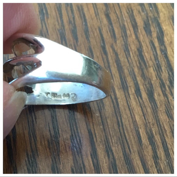Vintage | Jewelry | Vintage Sterling Silver Mexico Signed Ring 75 ...